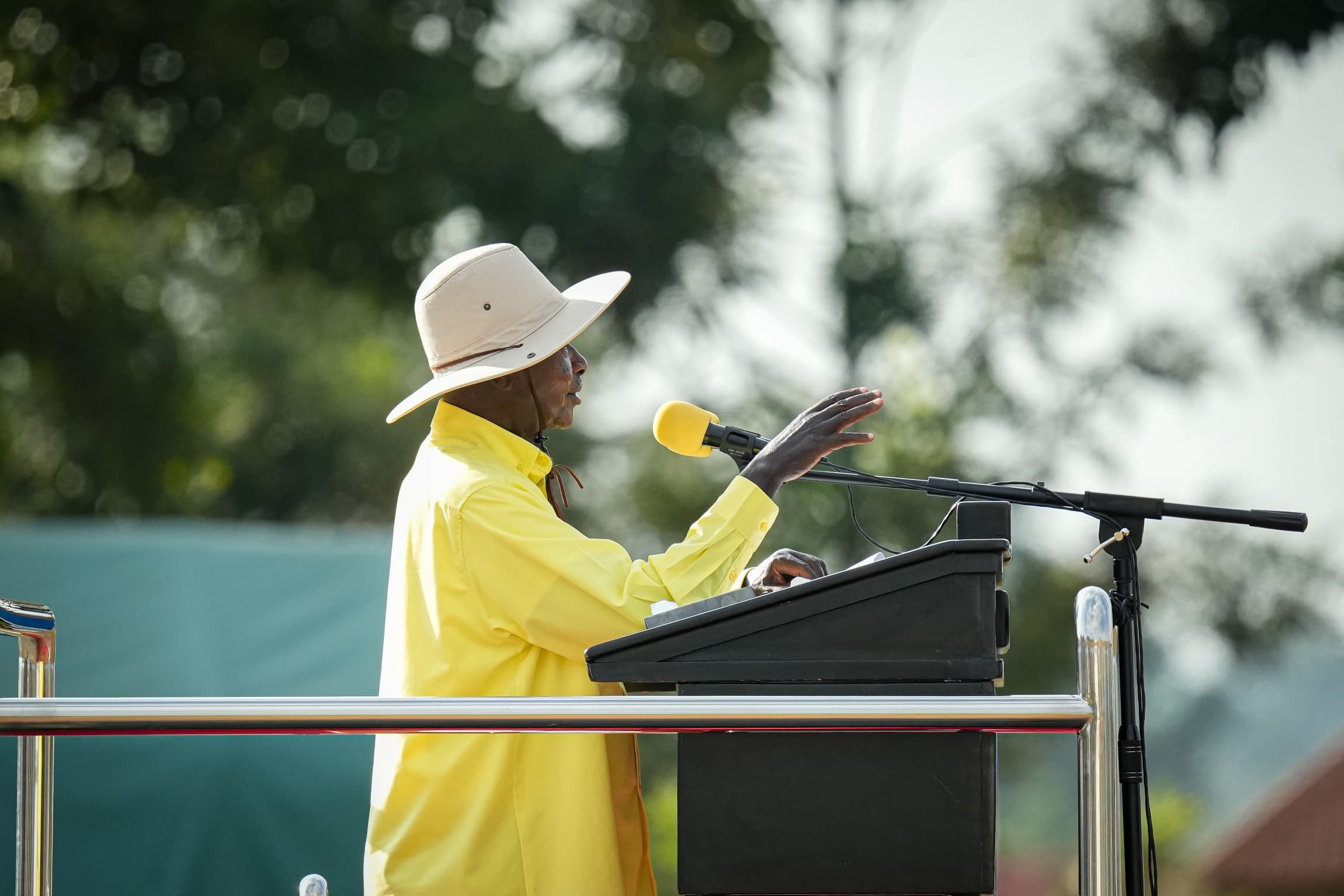 Ugandas Präsident Museveni warnt vor Krieg für Zugang zum Ozean